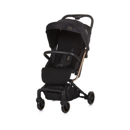 Chipolino Kinderwagen, Buggy Bijou Aluminiumrahmen Aufbewahrungskorb EVA-Reifen schwarz