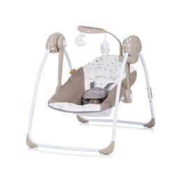 Chipolino Babywippe elektrisch Moonlight Musikfunktion, Fernbedienung, klappbar beige