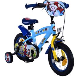 Spiderman Spidey Kinderfahrrad 12 Zoll 90-105 cm Größe Mädchen Jungen Fahrrad Alter ab ca. 3 Jahre mit Rücktrittbremse