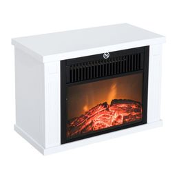 HOMCOM Elektrokamin Flammeneffekt und separat Heizfunktion 34 x 17 x 25 cm (LxBxH)