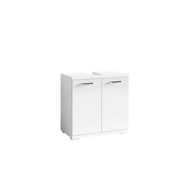 ByLiving Waschbeckenunterschrank NEBRASKA, weiß, B 80, H 59, T 31,5 cm