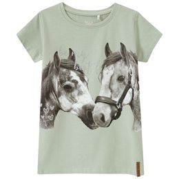 Yigga Mädchen T-Shirt mit Pferde-Motiv