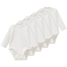 Topomini 5 Baby Bodys im Basic-Look