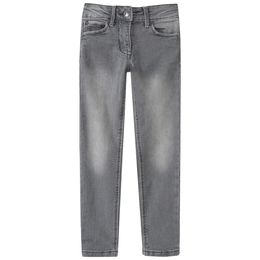 Yigga Mädchen Skinny-Jeans mit Used-Waschung