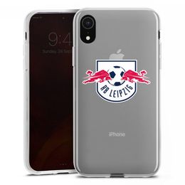 DeinDesign iPhone Xr Handy Silikon H&uuml;lle Case transparent Handyh&uuml;lle Official Licensed Product Transparent Rb Leipzig Silikon Case