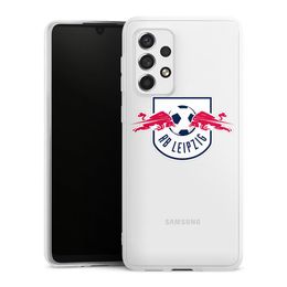 DeinDesign Galaxy A33 5G Handy Silikon H&uuml;lle Case transparent Handyh&uuml;lle Transparent Official Licensed Product Rb Leipzig Silikon Case