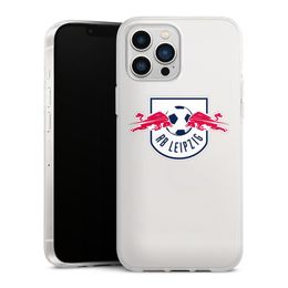 DeinDesign iPhone 13 Pro Max Handy Silikon H&uuml;lle Case transparent Handyh&uuml;lle Official Licensed Product Transparent Rb Leipzig Silikon Case