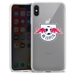 DeinDesign iPhone Xs Max Handy Silikon H&uuml;lle Case transparent Handyh&uuml;lle Official Licensed Product Transparent Rb Leipzig Silikon Case