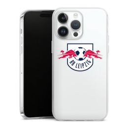 DeinDesign iPhone 14 Pro Max Handy Silikon H&uuml;lle Case transparent Handyh&uuml;lle Official Licensed Product Transparent Rb Leipzig Silikon Case