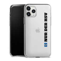 DeinDesign iPhone 11 Pro Max Handy Silikon H&uuml;lle Case transparent Handyh&uuml;lle Transparent Hamburger Sv Hsv Silikon Case
