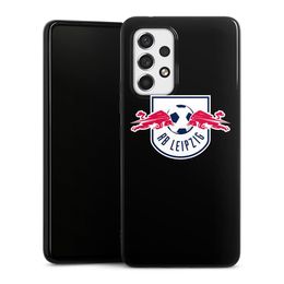 DeinDesign Galaxy A53 5G Handy Silikon H&uuml;lle Case schwarz Handyh&uuml;lle Transparent Official Licensed Product Rb Leipzig