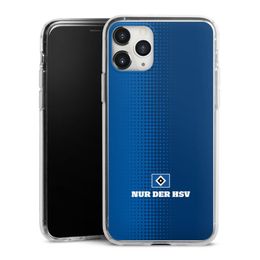 DeinDesign iPhone 11 Pro Max Handy Silikon H&uuml;lle Case transparent Handyh&uuml;lle Hsv Logo Official Licensed Product Silikon Case