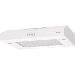 Gorenje WHU629EW/S Dunstabzugshaube Breite 60cm Unterbauhaube weiß