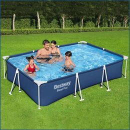 Bestway Frame Pool Steel Pro 300 x 201 x 66 cm Set mit Filterpumpe