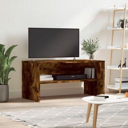 Torana - TV-Schrank Räuchereiche 80x40x40 cm Holzwerkstoff