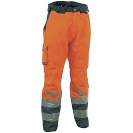 COFRA Winter-Warnschutzhose wind- und wasserdicht orange 44