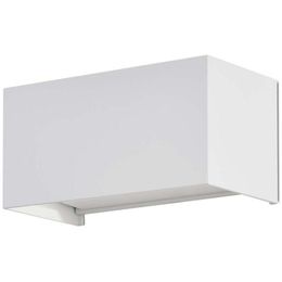 V-TAC LED-Wandleuchte rechteckig 24W 110LM/W mit doppeltem Lichtstrahl Farbe Weiß 3000K IP65