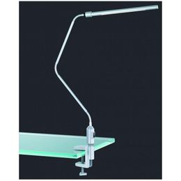 Schreibtischlampe Vario Aluminium Led Basis + Klemme H64 cm Trio Beleuchtung