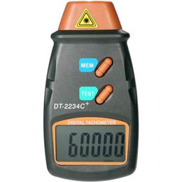 Beijiyi - Laser Pocket Digital Tachometer Berührungsloser Tachometerbereich 2,5 U/min-99,999 U/min Flüssigkristallanzeige mit 3 reflektierenden