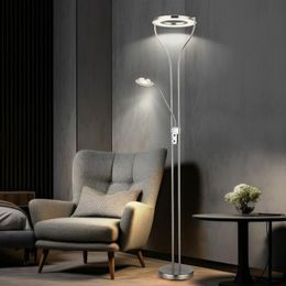 Globo Led Deckenfluter Leseleuchte flexibel Stehlampe Standlampe dimmbar Wohnzimmerlampe, 20W 1800lm warmweiß, LxH 35x194 cm