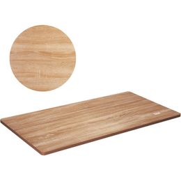 Mophorn - vevor Tischplatte 25mm Spanplatte 1400x700mm Holzplatte P2-Material melaminharzbeschichtet Spanholzplatte abgerundete Ecke