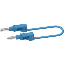 2217/600V-CD1-200Bl Messleitung Bananenstecker Bananenstecker 2.00 m Blau 1 St. - Electro Pjp