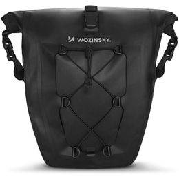 Wozinsky wasserdichte Fahrradtasche Kofferraumtasche Gepäcktasche 25l Gelb