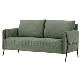 Indigo Sofa 2-Sitzer grün.