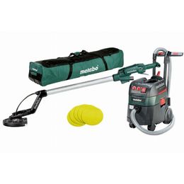 Handschleifer lsv 5-225 Beutel + Staubsauger asr 35 l acp + 25 Metabo Schleifmittel - 690885000