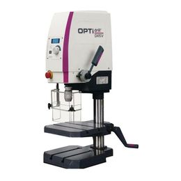 OPTIMUM - Tischbohrmaschine dx 15 v 15 (S235JR) mm MK2 100-3000 min-¹