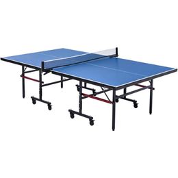 Vevor - Ping-Pong-Tisch, professionelles Tischtennisspiel, tragbarer MDF-Tischtennistisch für den Innenbereich, faltbarer Ping-Pong-Tisch mit