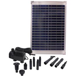 Gartenbrunnen-Pumpen-Set SolarMax 1000 mit Solarpanel Ubbink