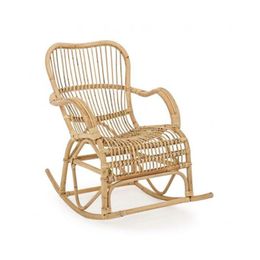 Hellin - casimira Schaukelsessel aus Rattan Natur 66x82x h88 cm