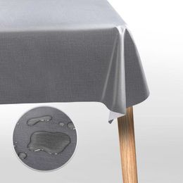 Rechteckige Tischdecke, Fleckenabweisende Wasserabweisend Tischtuch für Outdoor, Küche, Esstischdecke - 140x220