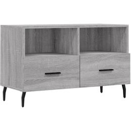 TV-Schrank Grau Sonoma 80x36x50 cm Holzwerkstoff vidaXL