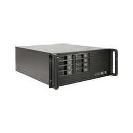 Inter-Tech IPC 4U-4508, Server-Geh&auml;use schwarz, 4 H&ouml;heneinheiten