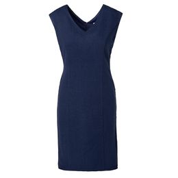 Quiosque Kleid '4OI005' Damen Gr&ouml;&szlig;e 46 blau / nachtblau Winterkleid