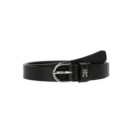 Tommy Hilfiger G&uuml;rtel 'Essential Effortless' Damen Gr&ouml;&szlig;e 105 schwarz / silber