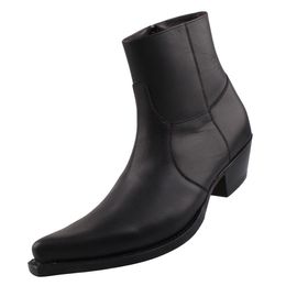 Sendra Herren Stiefelette 5200 Schwarz