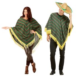 Exclusive Design by buttinette buttinette Mexikaner-Poncho für Erwachsene