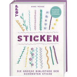 TOPP Buch "Sticken – Die große Bibliothek der schönsten Stiche"