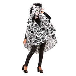 Exclusive Design by buttinette buttinette Zebra-Poncho unisex