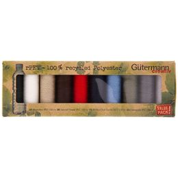 Gütermann Gütermann Allesnäher-Set rPET "Grundfarben", recycelt, 10x 100 m