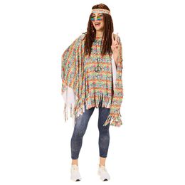 buttinette Poncho "Smiley" für Erwachsene