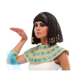 buttinette Kurzhaarperücke "Cleopatra", schwarz