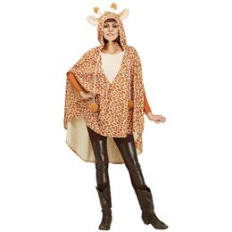 Exclusive Design by buttinette buttinette Giraffen-Poncho, unisex