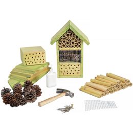 buttinette Bastel-Set "Insektenhotel" aus Holz, 18 x 14 x 26 cm