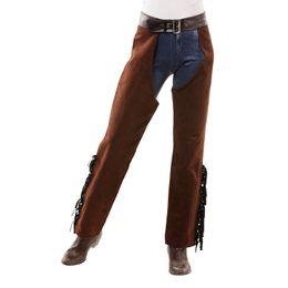 buttinette Cowgirl-Chaps "Wild West" für Damen, braun