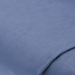 buttinette Hochwertiger Leinenstoff "Lino", blau