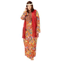 buttinette Hippie-Kleid "Paisley" für Damen